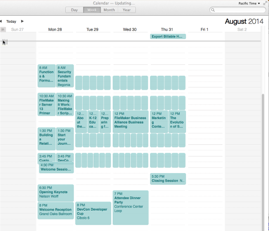 | Exporting Calendar files (.ics) from FileMaker Pro 13HomeBase Software