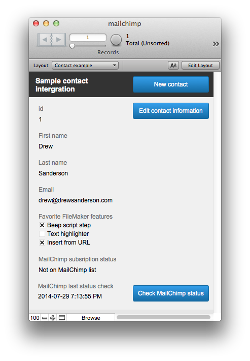 | Modular FileMaker – A New Mailchimp ModuleHomeBase Software