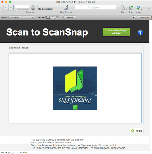 | Flipping in FileMakerHomeBase Software