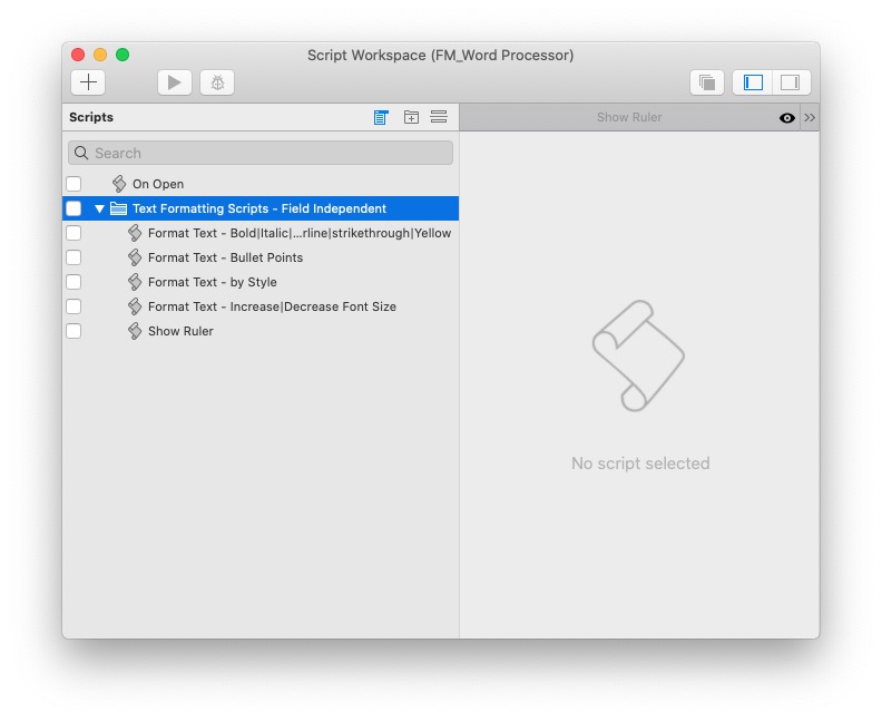 | Word Processing Functions in FileMaker using Buttons and ...